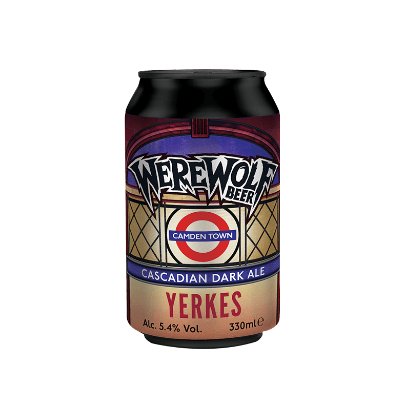 Werewolf Yerkes Cacadian Dark Ale