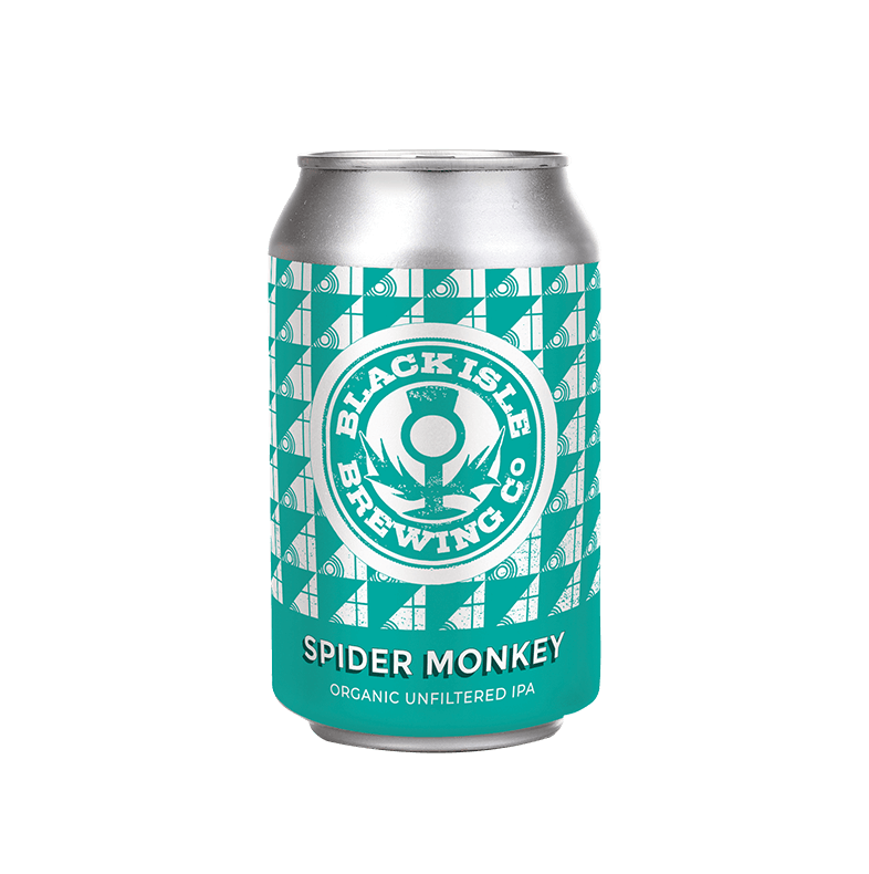 Black Isle Spider Monkey Organic Unfiltered IPA